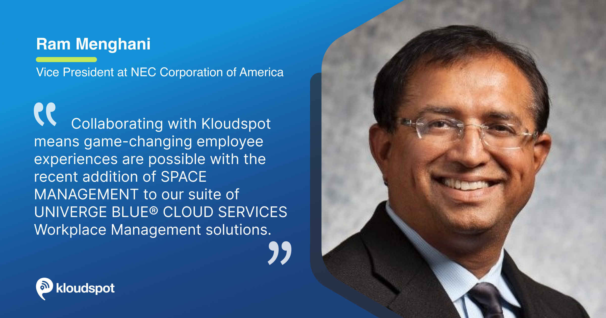 NEC and Kloudspot – Introducing SPACE MANAGEMENT | Kloudspot