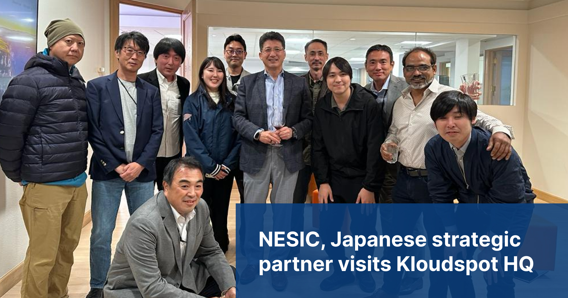 NESIC, Japanese strategic partner reviews Kloudspot Digital Twin ...